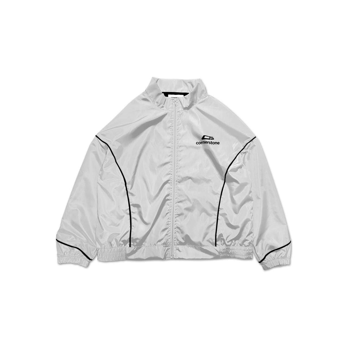 Cornerstone Reflective Nylon Track Jacket